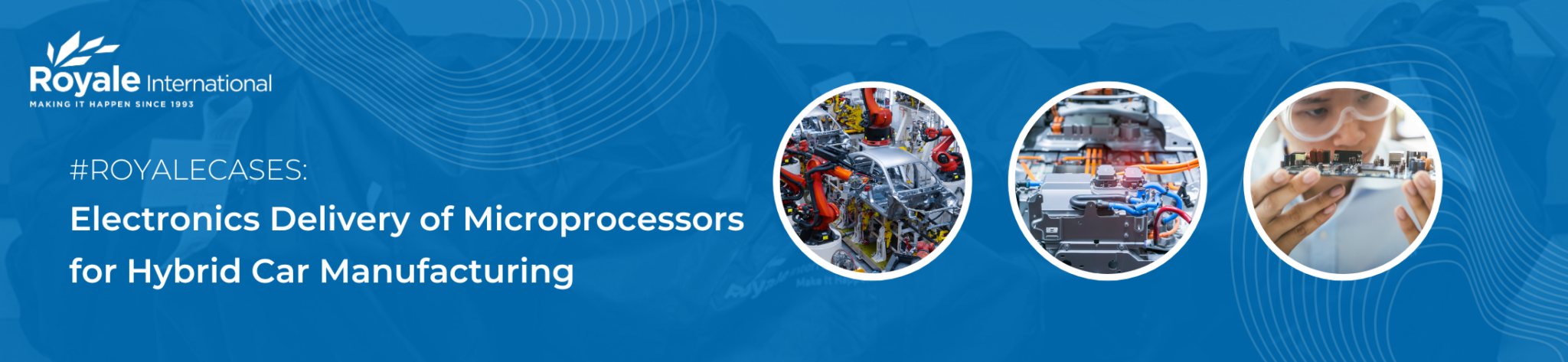 Electronics Delivery of Microprocessors for Hybrid Cars